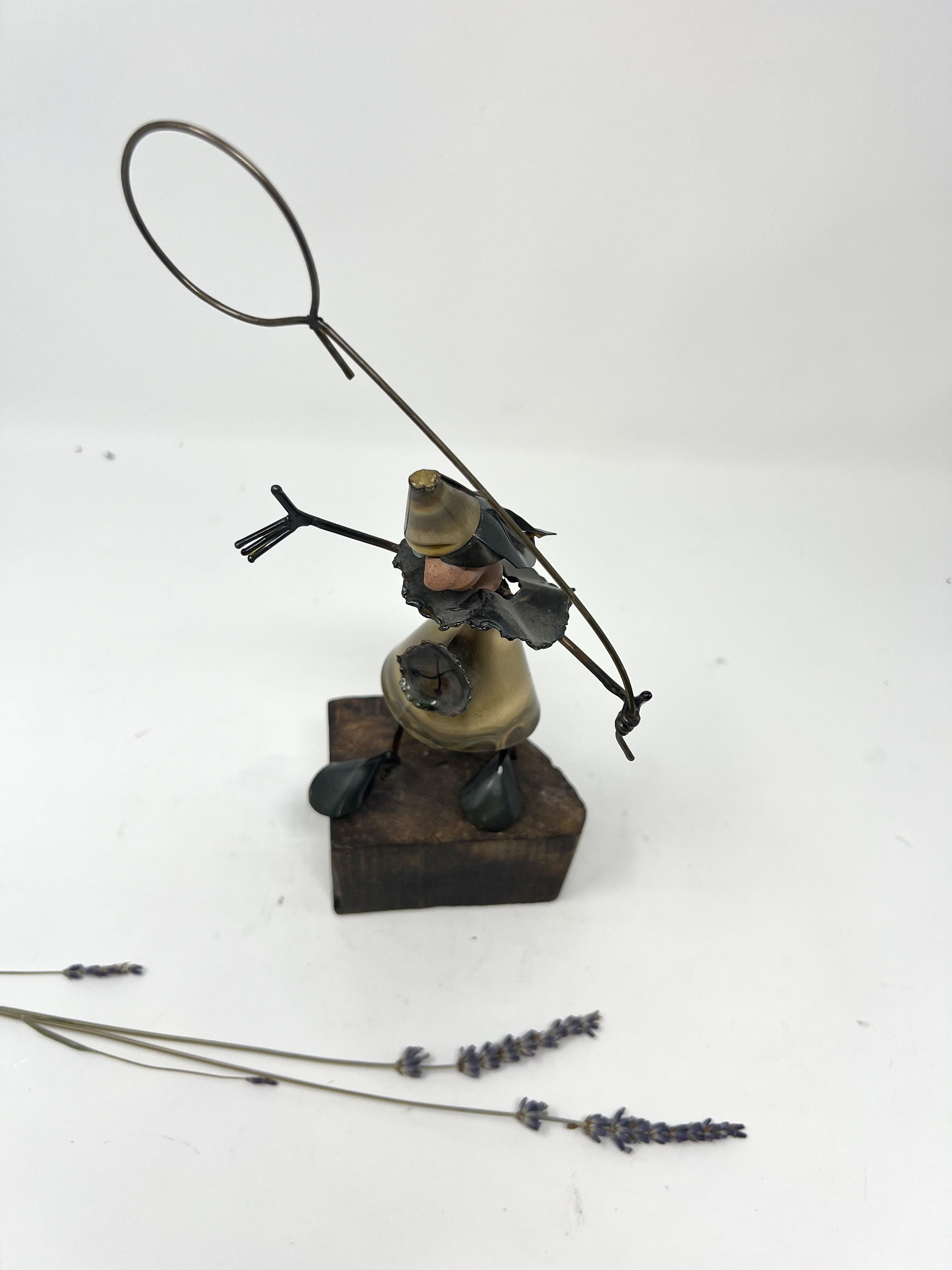 1970s ALLAN RYAN (canada) Metal and Ceramic Sculpture | Signed by ...