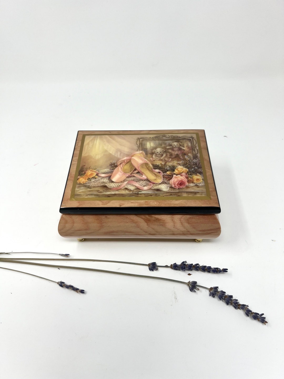 ERCOLANO italy Music Box Designer Lena Liu Sweet Memory of the Ballet ...