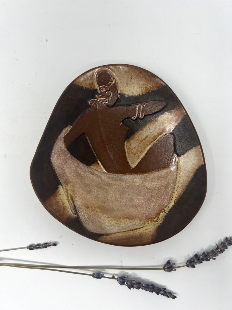 Rare 1950s KALAHARI S.A. (south Africa) Pottery | Glazed Terracotta ...