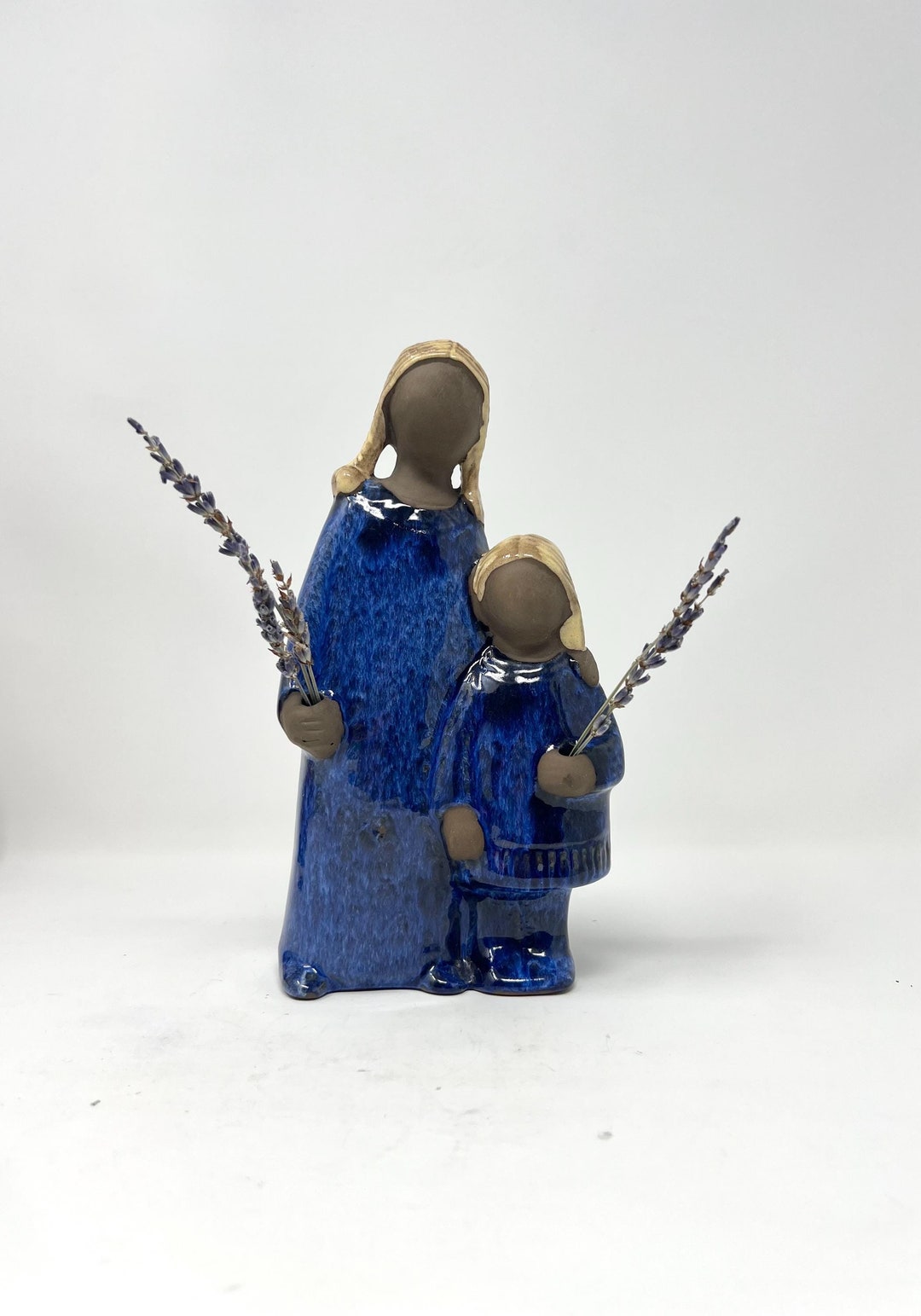 1960's JIE GANTOFTA sweden Vintage Ceramic Flower Vase by Elsi ...