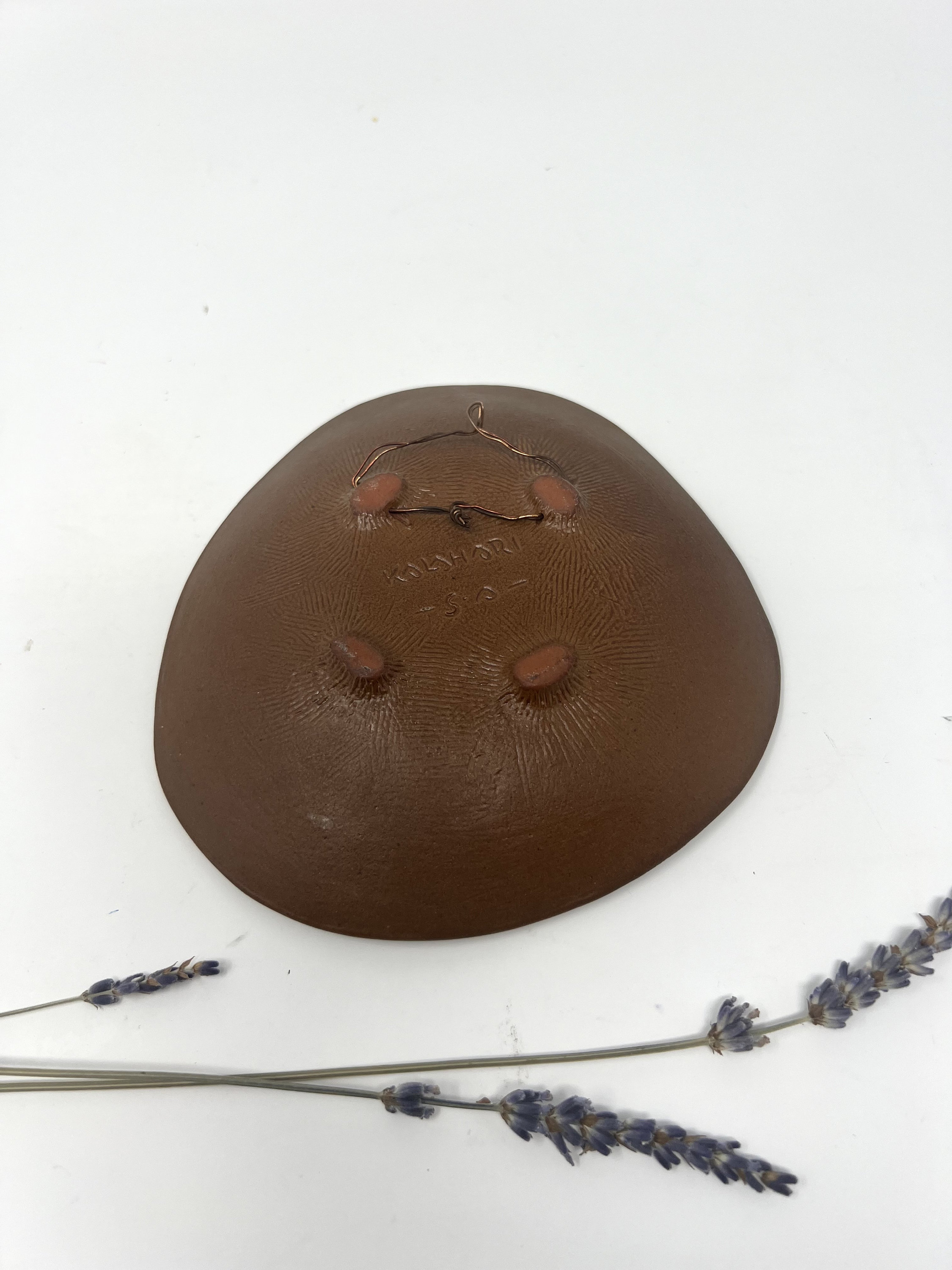 Rare 1950's KALAHARI S.A. south Africa Pottery Glazed Terracotta Plate ...