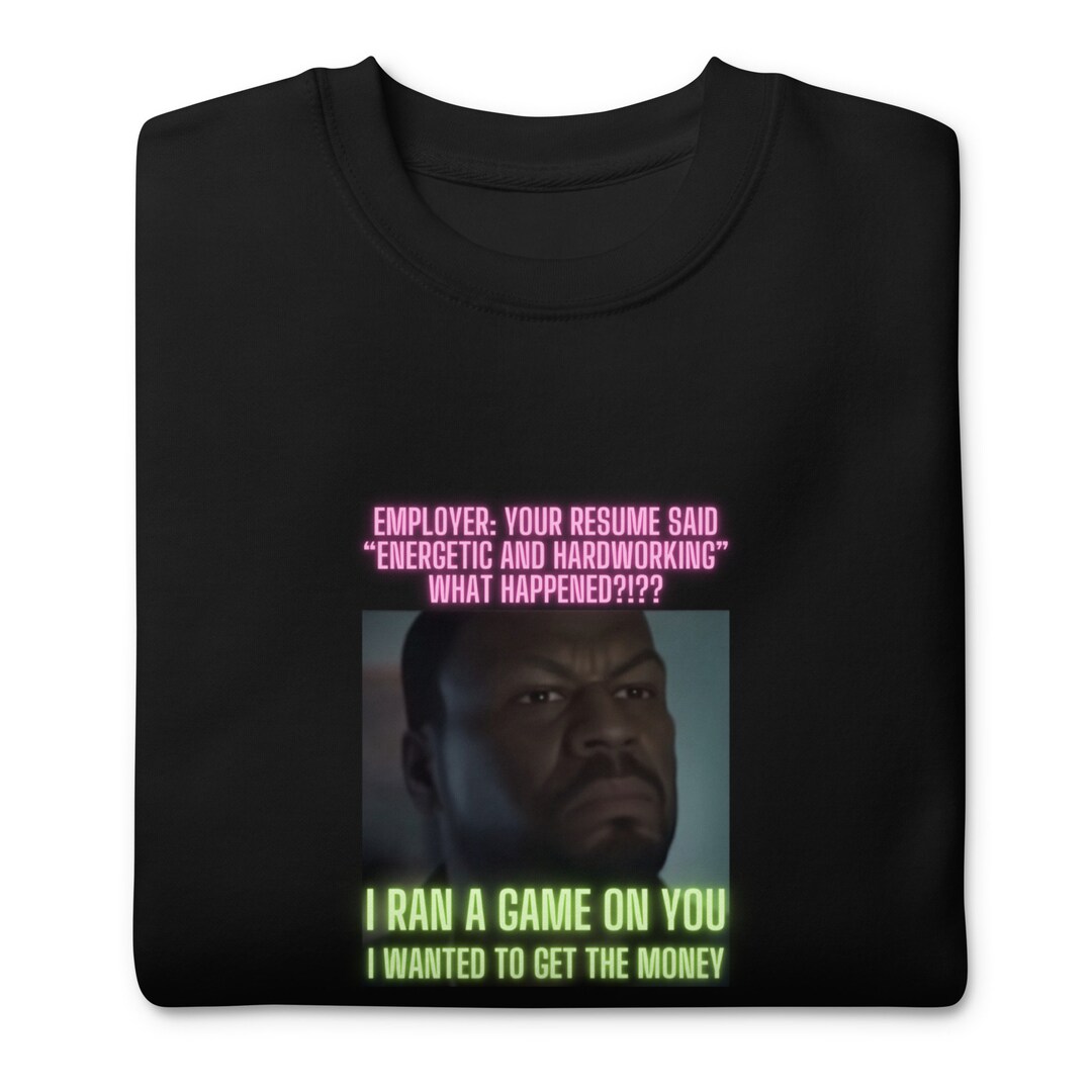 Energetic and Hardworking Meme Sweatshirt - Etsy