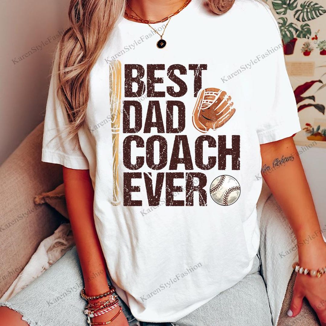 Baseball Father Png, Best Dad Coach Ever Png, Baseball Catcher Png ...