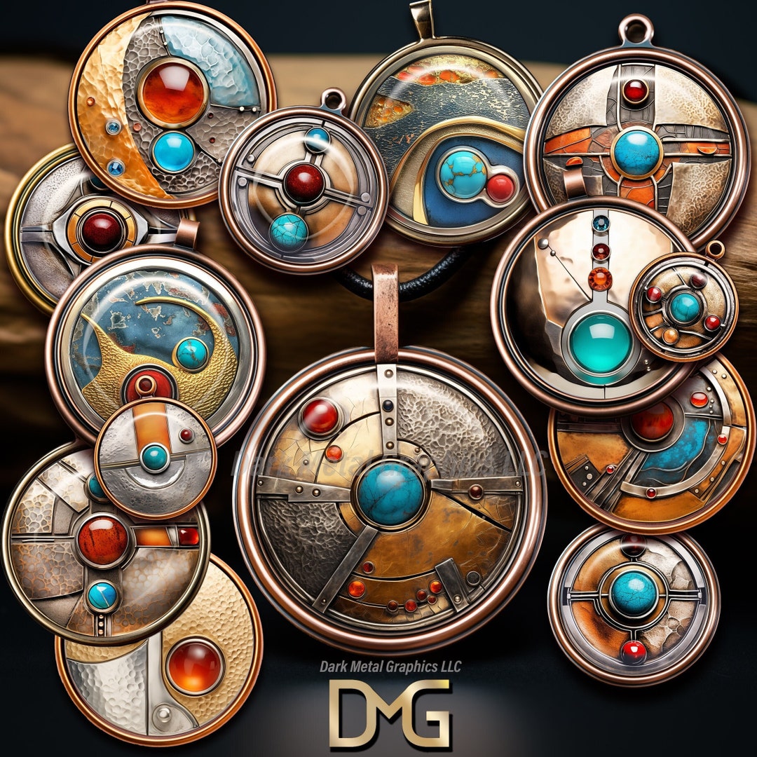 Primative Jewelry Printable Art for Jewelry, Glass Cabochons, Necklaces ...