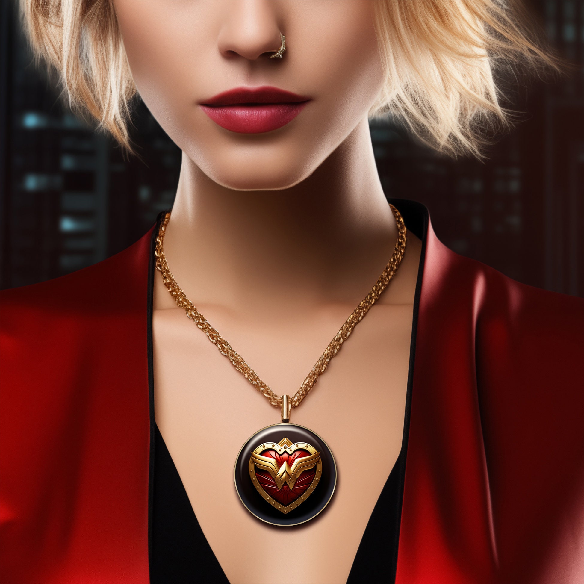 Super Hero Emblem Printable Art for Jewelry, Glass Cabochons, Necklaces ...