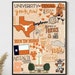 UT Posters | University of Texas Digital Art | Ut Wall Decor | Texas ...