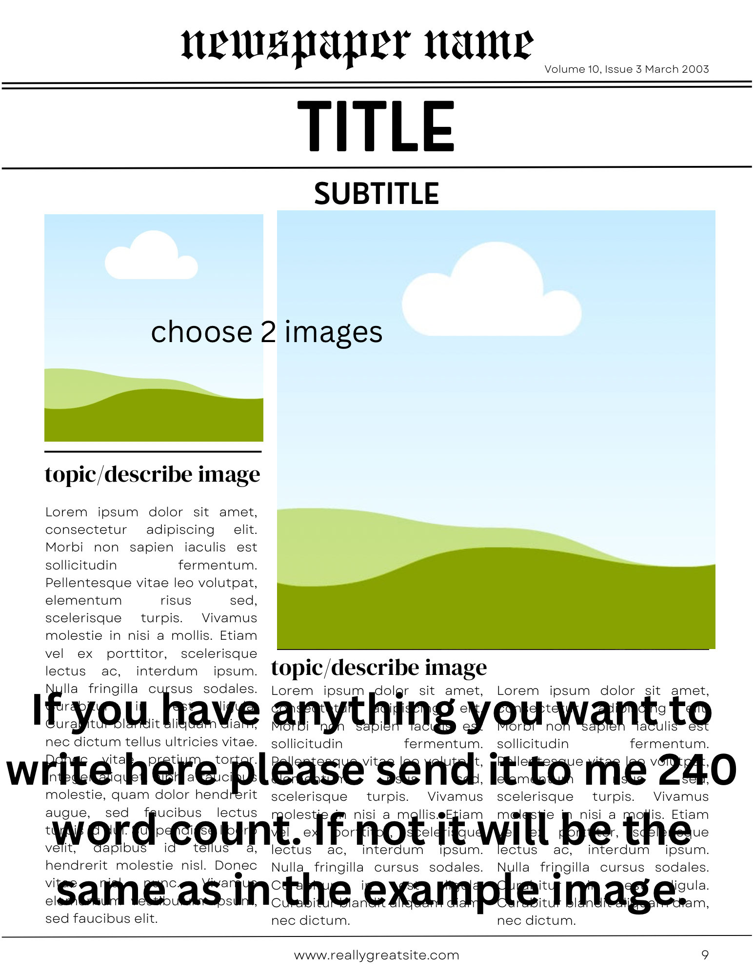 Customizable Newspaper Cover Digital Art Wall Picture. (preppy ...