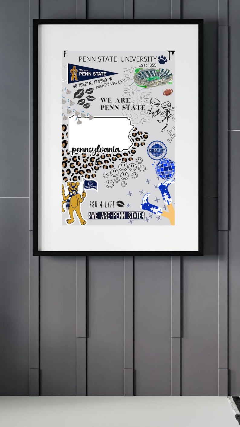 Penn State Posters | Penn State Digital Art | Pennsylvania State ...