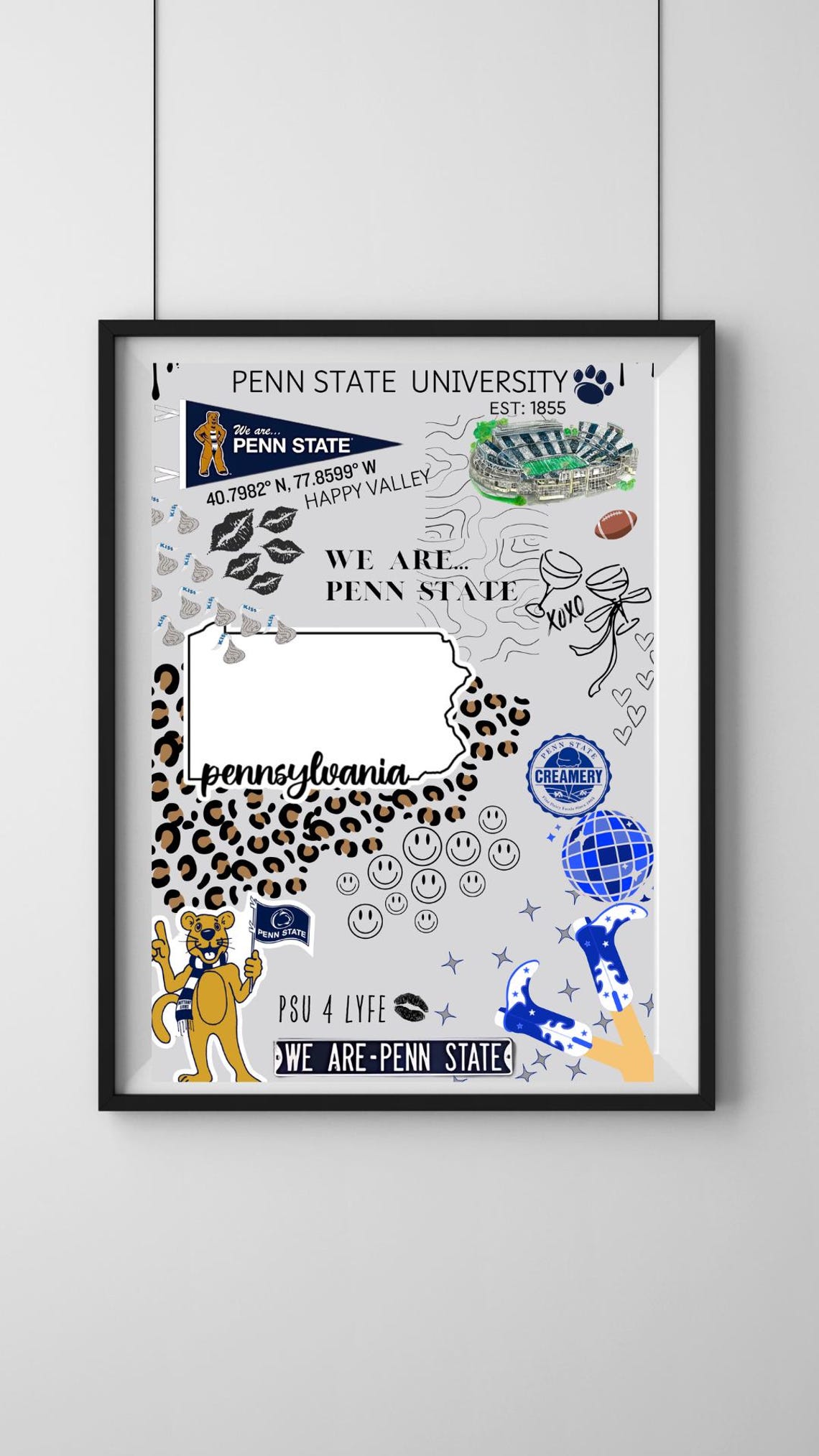 Penn State Posters | Penn State Digital Art | Pennsylvania State ...