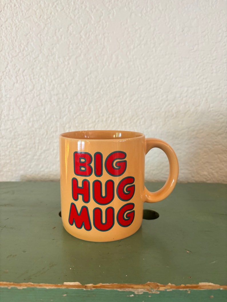 1980s Big Hug Mug - Etsy