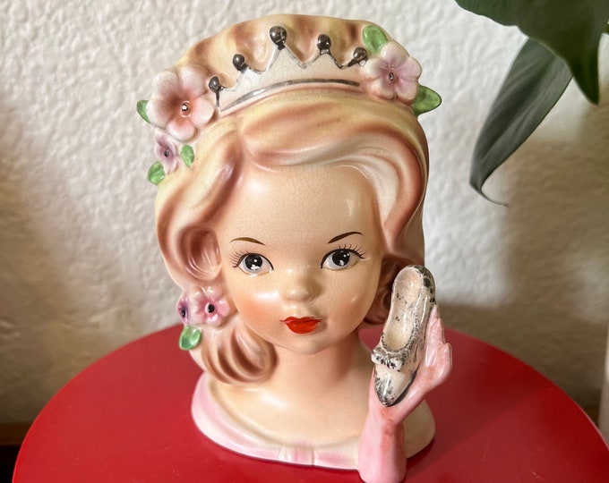 Disney Cinderella Head Vase - Etsy