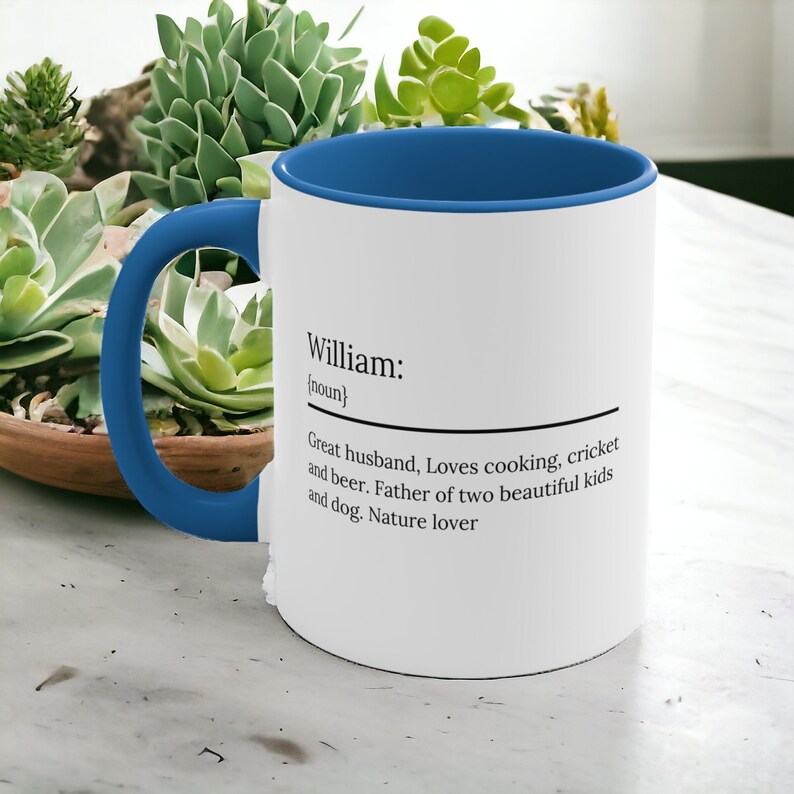 Custom Name Definition Coffee Mug, Gift for Mug, Ceramic Coffee Mug, Personalized Name ...
