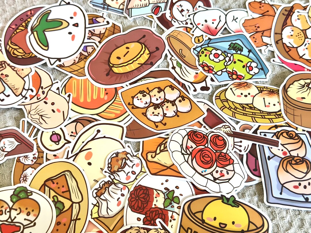 Dimsum - Dumplings Stickers - Etsy