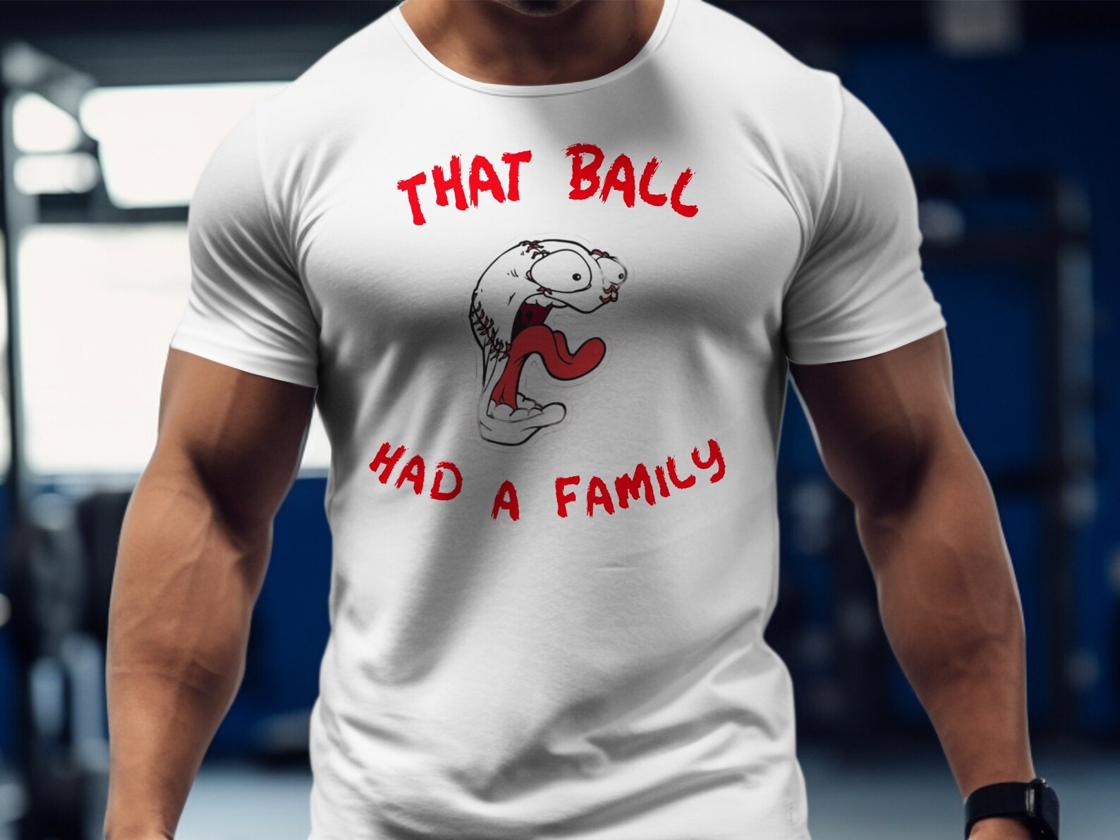 That Ball Had a Family T-shirt, Cincinnati Baseball Humor Tee - Etsy