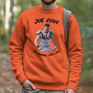 Joe Cool Football Graphic T-shirt, Athletic Apparel Gift, Fun Sports ...