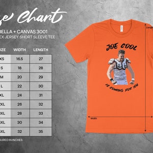 Joe Cool Football Graphic T-shirt, Athletic Apparel Gift, Fun Sports ...