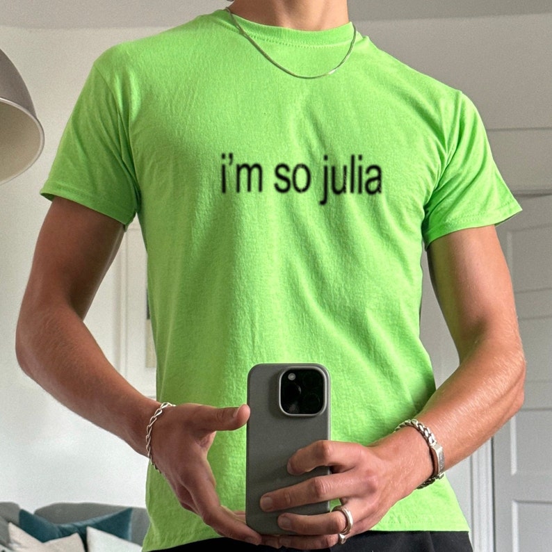 I'm so Julia Charlie XCX Baby Tee, Graphic Baby Tee, Heavy Cotton ...