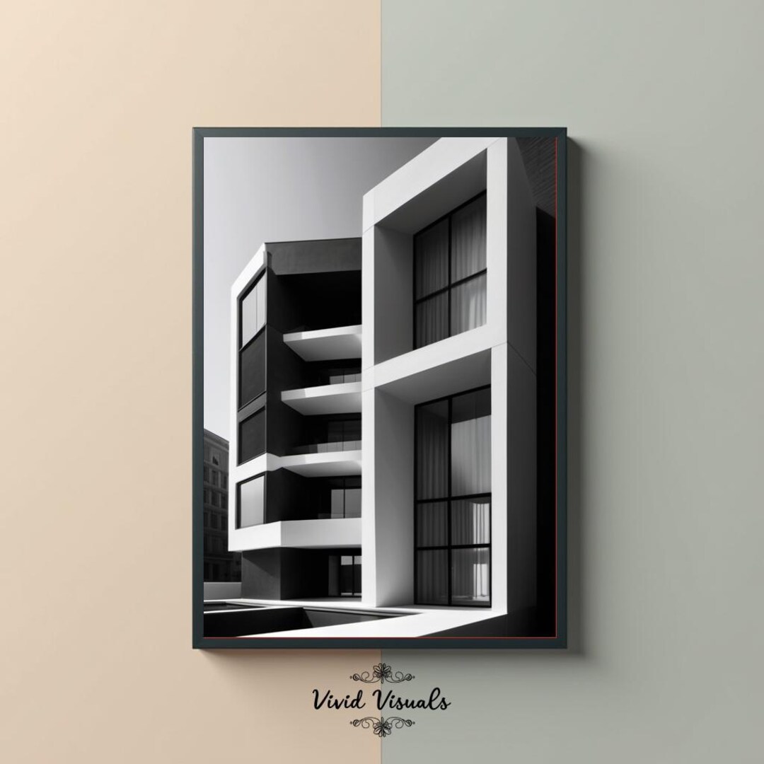 Photography Wall Art | Building Architecture | Black and White Art ...