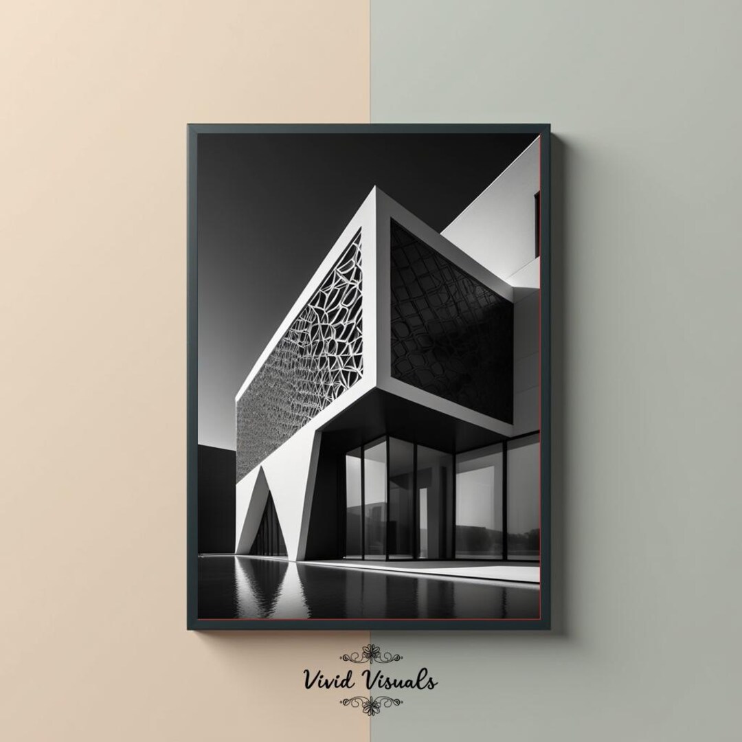 Photography Wall Art | Building Architecture | Black and White Art ...