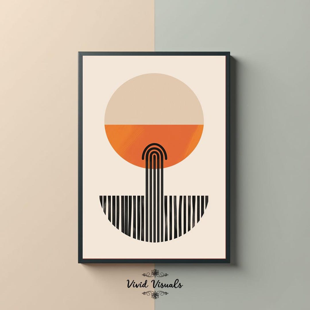 Bohemian Abstract Geometry 2 | Boho Wall Art Prints | Neutral Wall Art ...