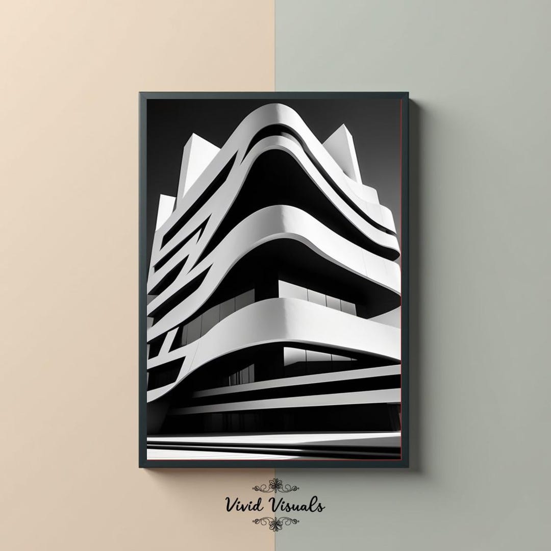 Photography Wall Art | Building Architecture | Black and White Art ...