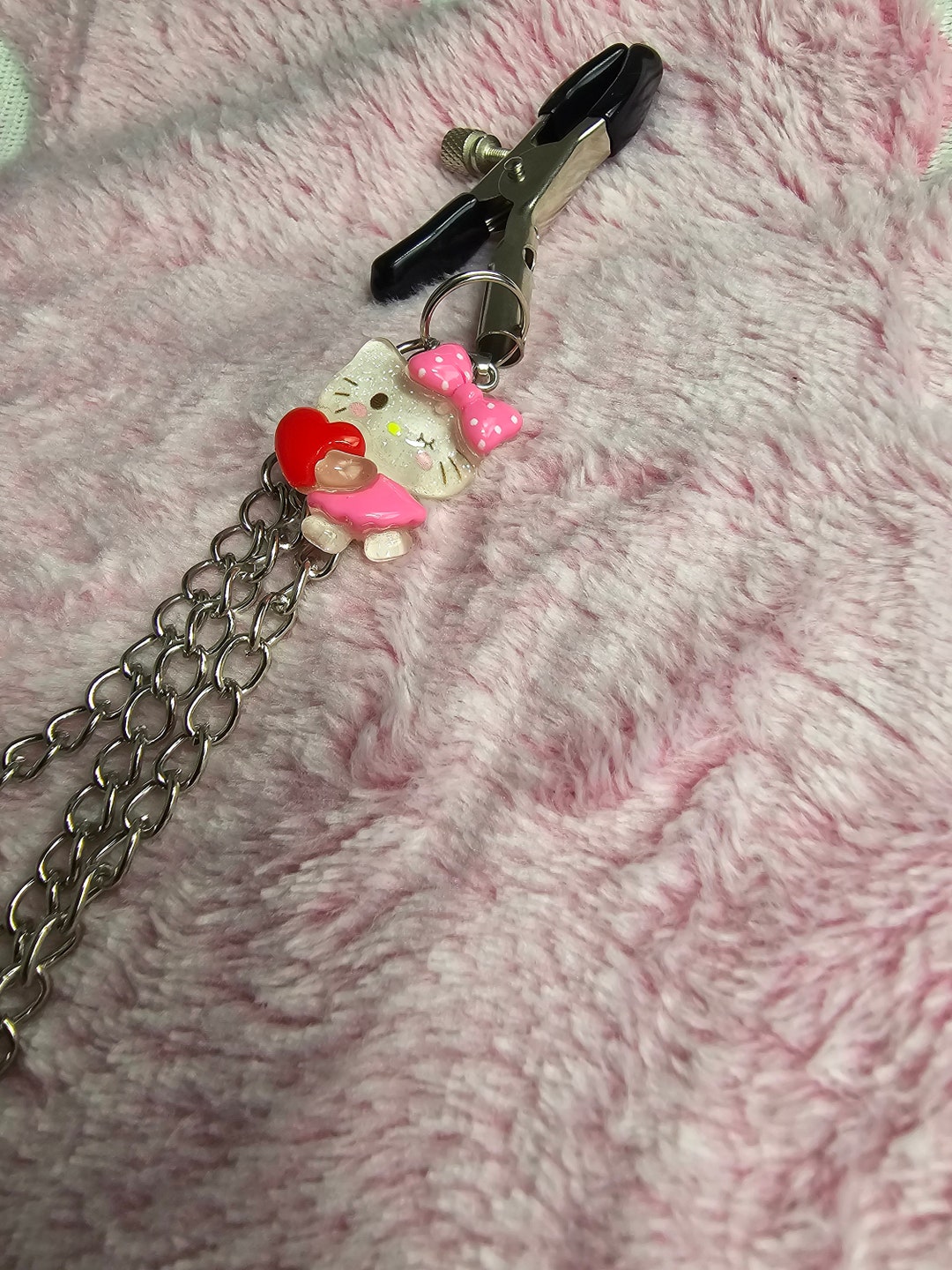 HELLO KITTY Nipple CLAMPS - Etsy