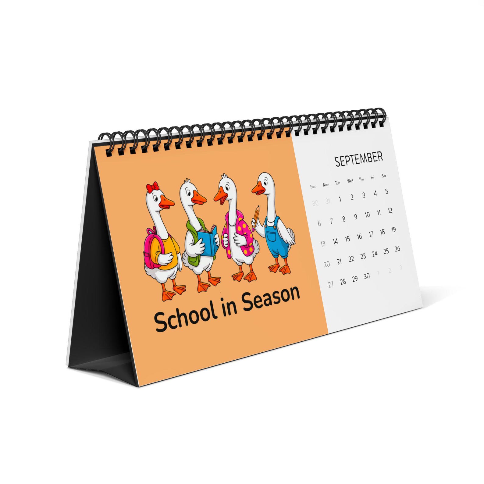 Silly Goose 2026 Desk Calendar, A Year of Silly Goose, Cute Funny Goose ...