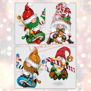 Holiday Elf Clipart | Festive Christmas Decorations | 18 PNG High ...