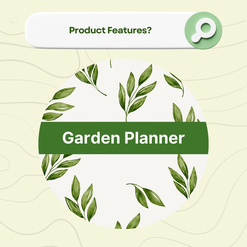 Garden Planner Digital Garden Template Checklist for Gardener Plant ...