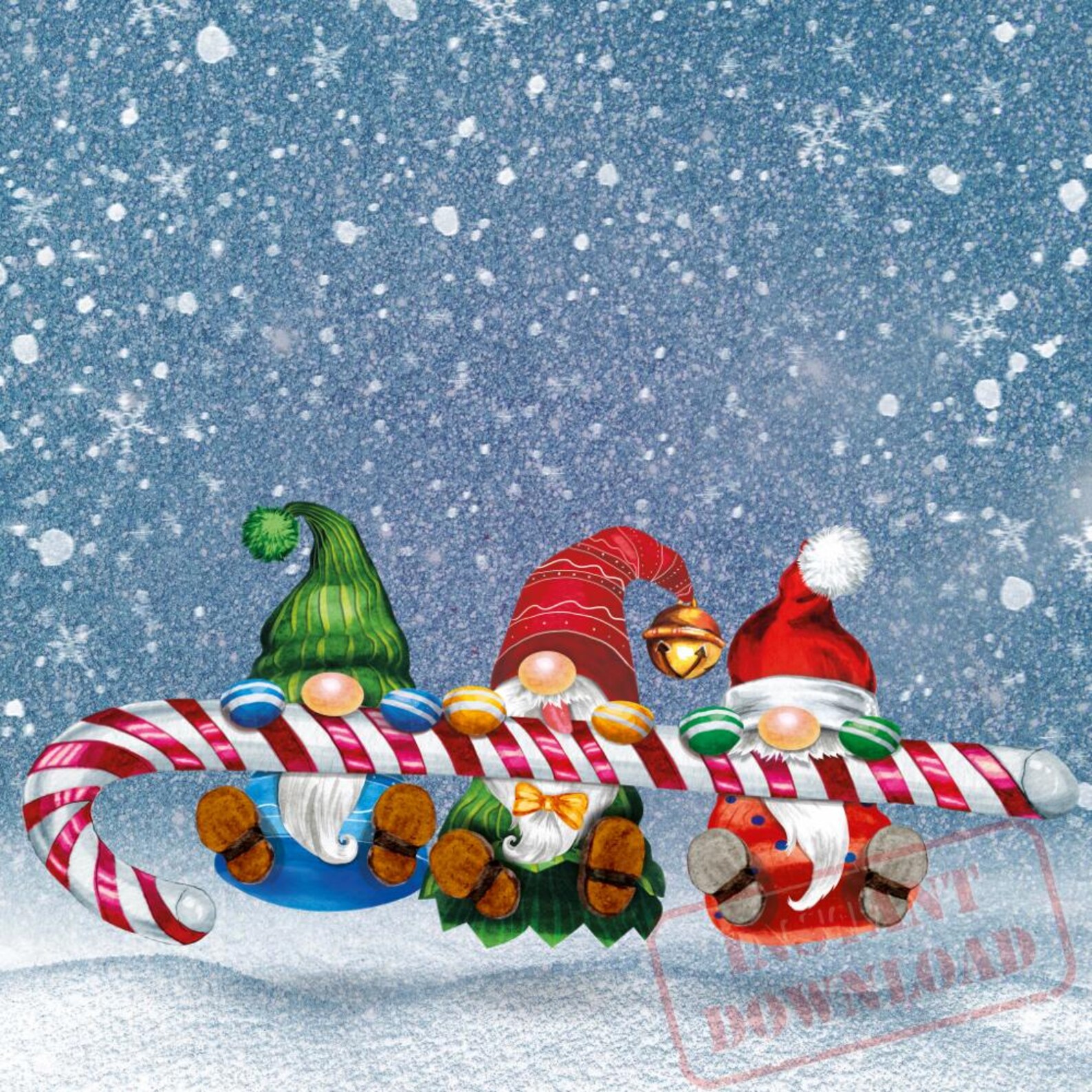 Holiday Elf Clipart | Festive Christmas Decorations | 18 PNG High ...