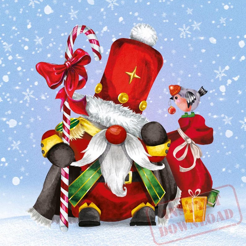 Holiday Elf Clipart | Festive Christmas Decorations | 18 PNG High ...