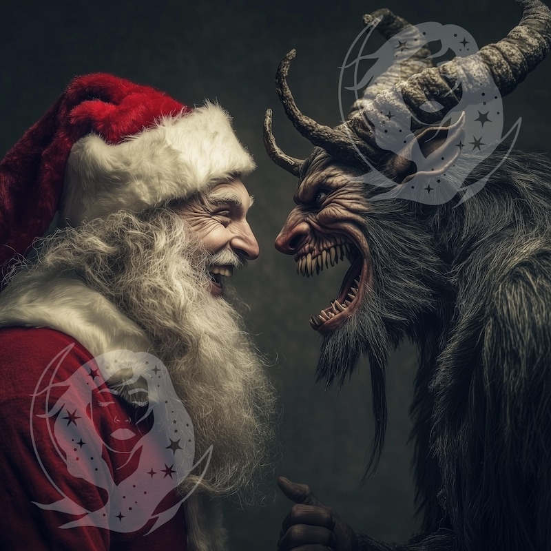 Pagan Santa Ornaments - Etsy