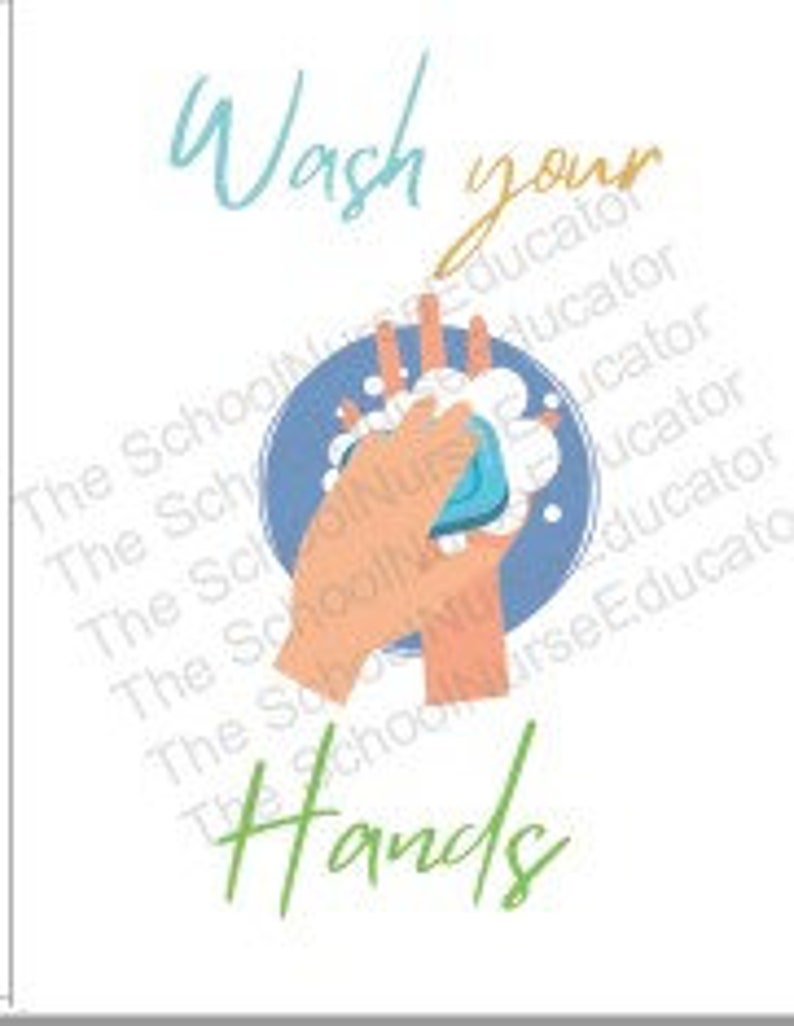 Universal Precaution-hand Washing, Cover Sneeze, Spread Kindness Bundle ...