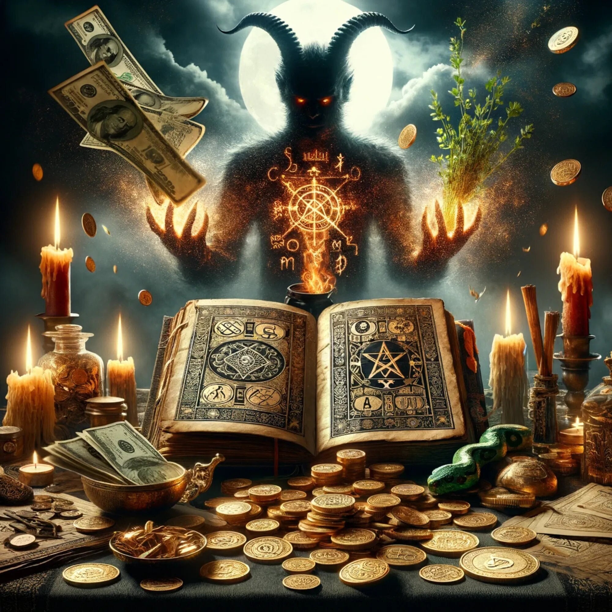 Financial Good Luck Spell, Abundance Spell, Prosperity Spell, Financial ...