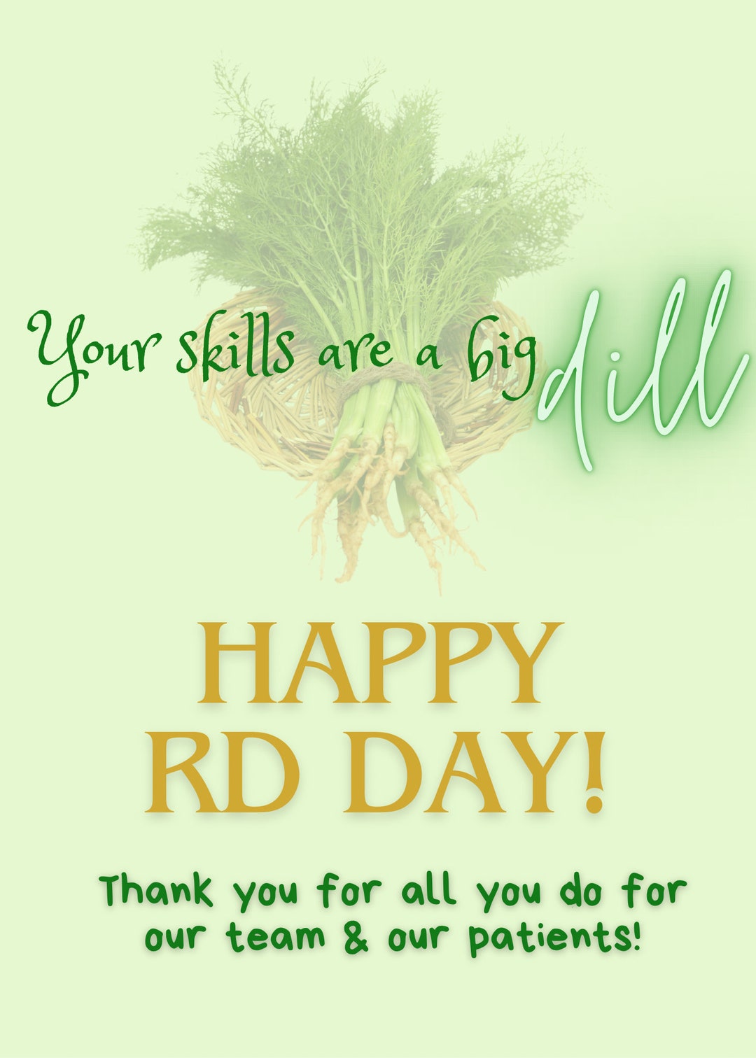 RD Day Card (digital Download) - Etsy