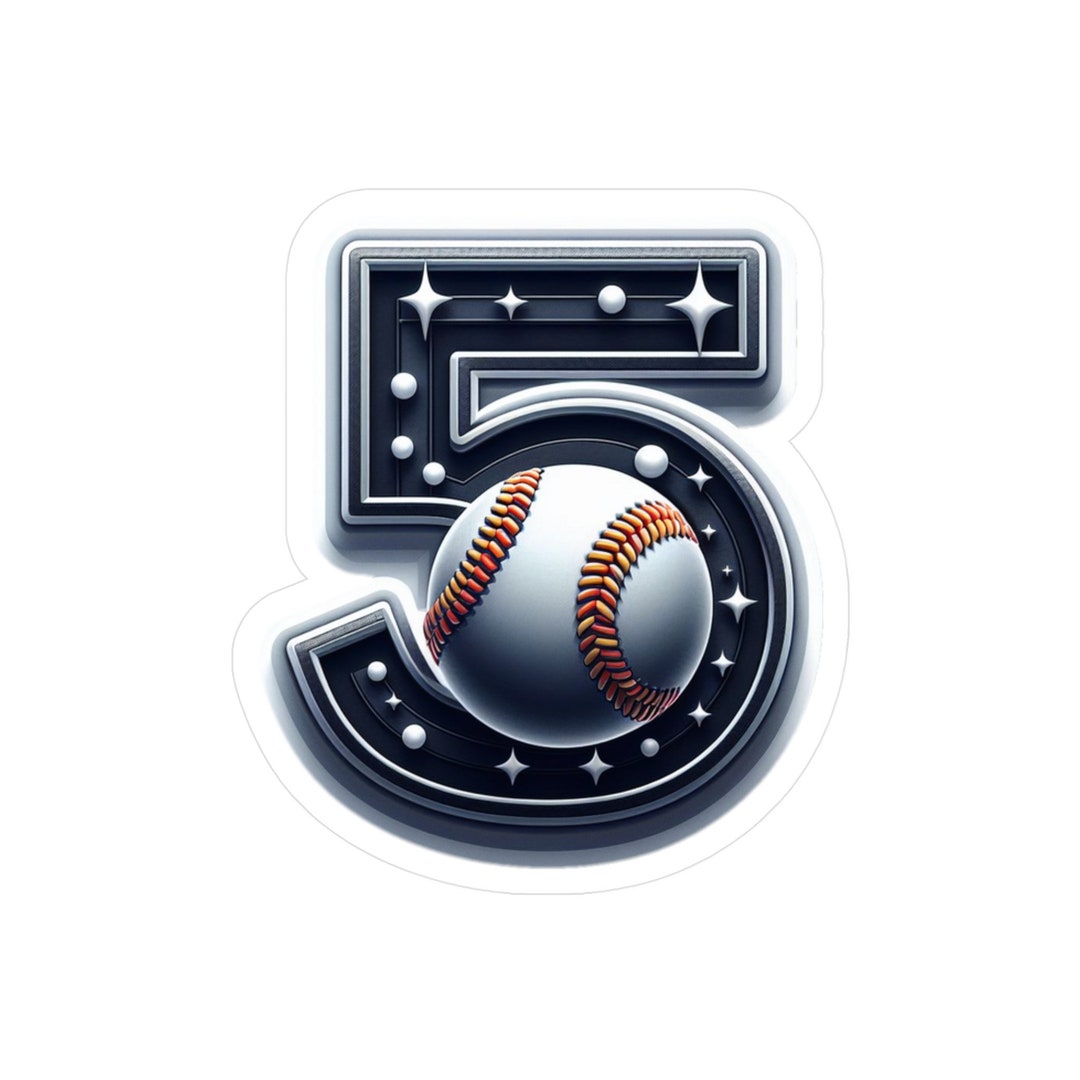 Baseball Helmet Sticker 5 Kiss-cut Vinyl Decal - Etsy