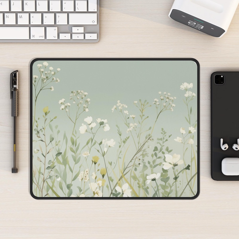 Sage Green Computer Mat - Etsy