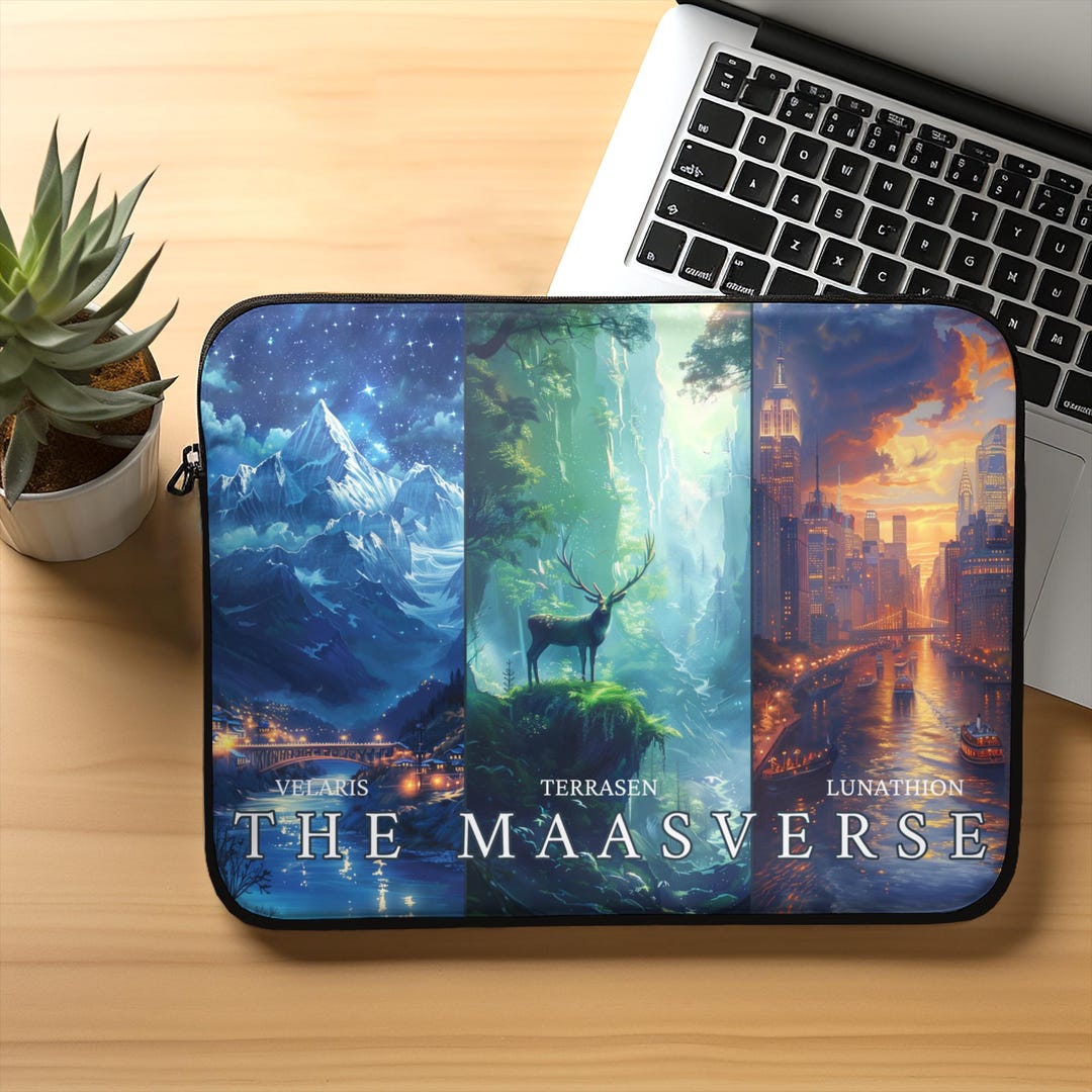 Maasverse Acotar Laptop Sleeve Throne of Glass MacBook Sleeves ...