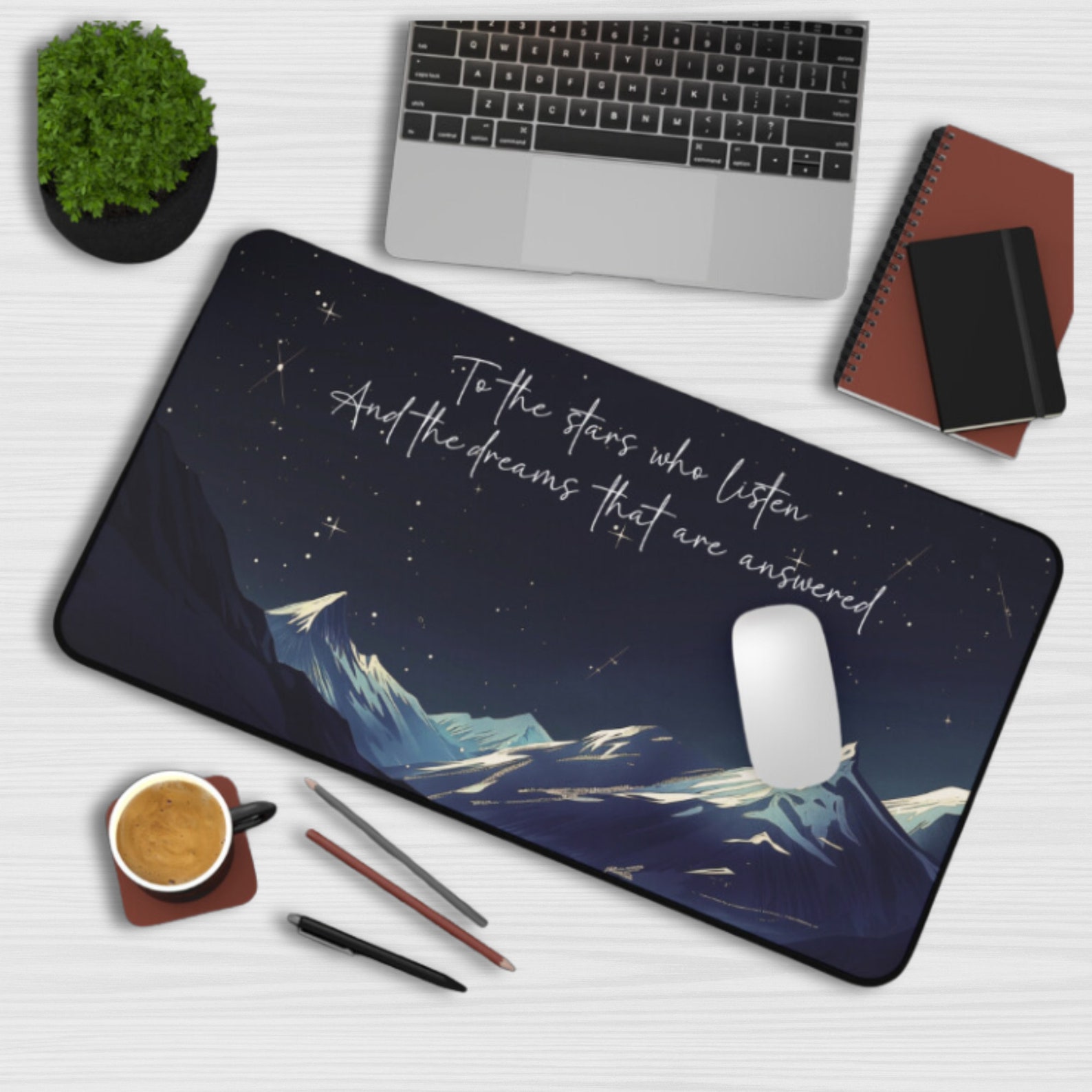 Acotar Desk Mat Fantasy Mouse Pad, Sara J Maas, City of Starlight ...
