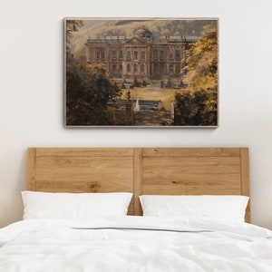 Pemberley Art Print Jane Austen Poster Digital Download Pride and ...
