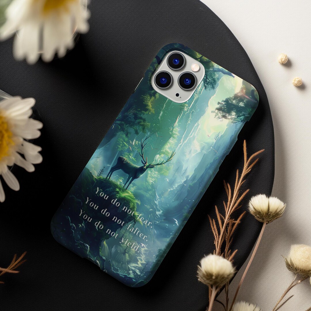 Terrasen Phone Case Throne of Glass Inspired Art Bookish iPhone 17 Case ...