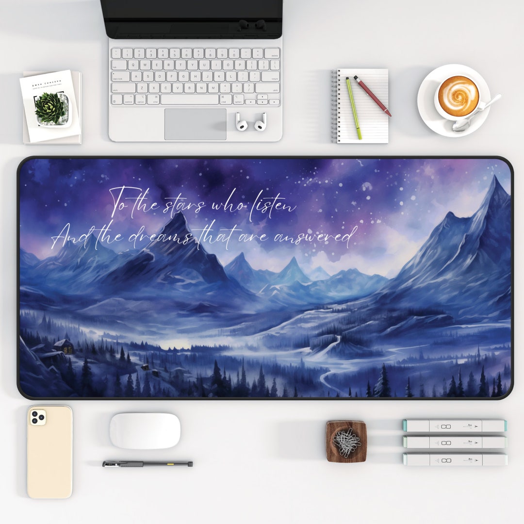 Acotar Desk Mat, Sara J Maas, Fantasy Mouse Pad, Night Court, City of ...