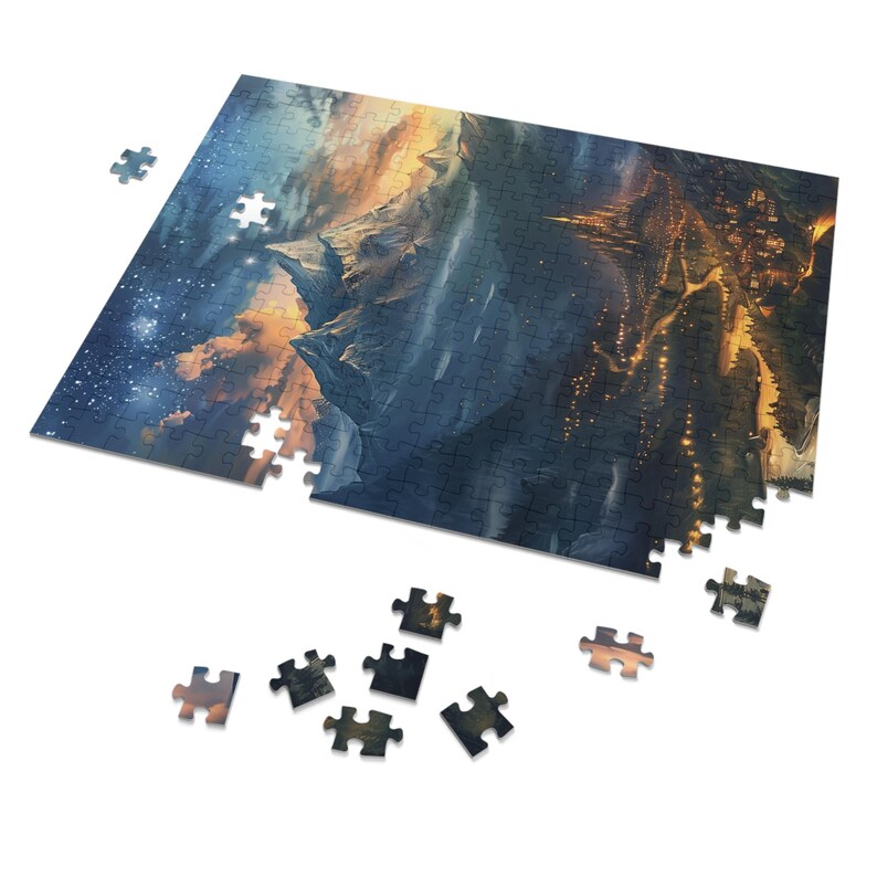 Acotar Puzzle Velaris Print, Night Court Puzzle Fantasy Picture Puzzle ...