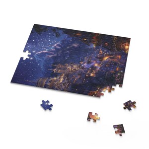 Acotar Puzzle Velaris Art, ACOTAR Puzzle Fantasy Picture Puzzle Bookish ...