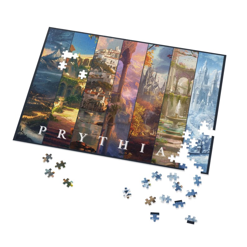 Prythian Courts ACOTAR Puzzle, Acotar Picture Puzzle, Night Court ...