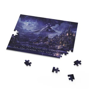 Acotar Puzzle Velaris Jigsaw Puzzle, ACOTAR Merch Fantasy Picture ...
