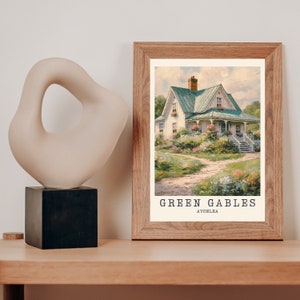 Green Gables Travel Photo Art Print Vintage Wall Decor Anne Shirley ...