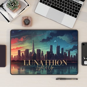 Acotar Desk Mat, Lunathion Crescent City Bookish Merch, Fantasy Desk ...