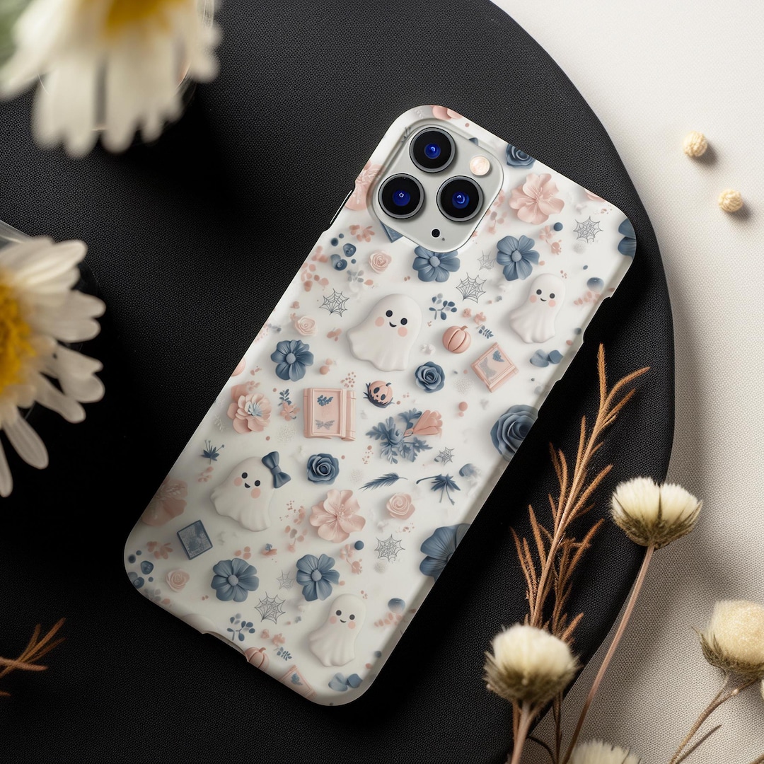 Cute Ghost Phone Case Coquette iPhone 16 Case Spooky Gift Samsung S24 ...