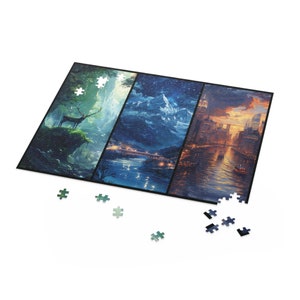 Acotar Maasverse Puzzle, Velaris, Terrasen, Lunathion Puzzle Throne of ...